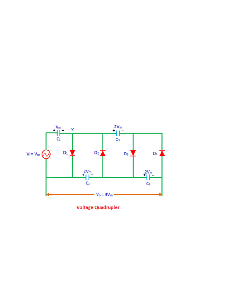 VOLTAGE MULTIPLIERS | PDF | Rectifier | Capacitor