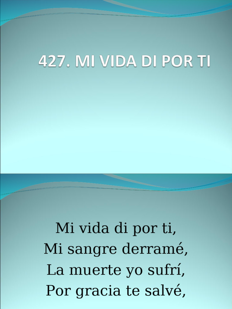 Mi Vida Di Por Ti | PDF | Cocina, comidas y vino