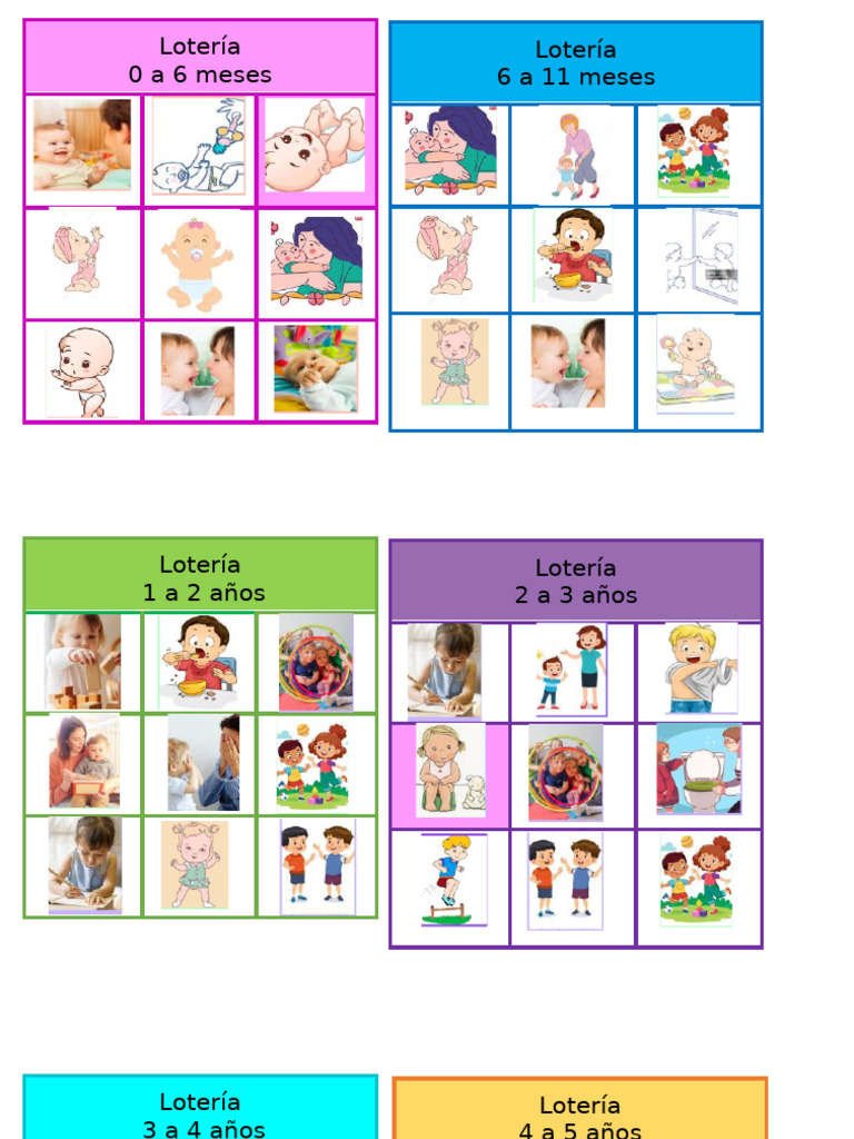Rangos de edad para la Lotería | PDF