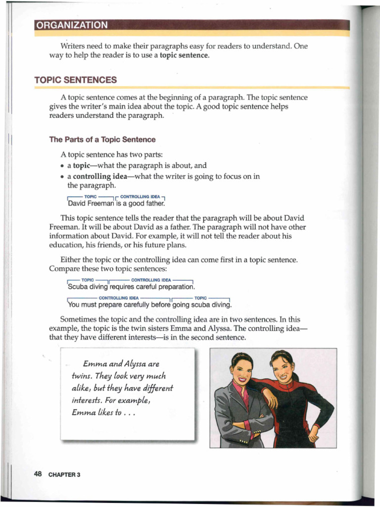 Understanding Topic Sentences in Writing | PDF | Paragraph
