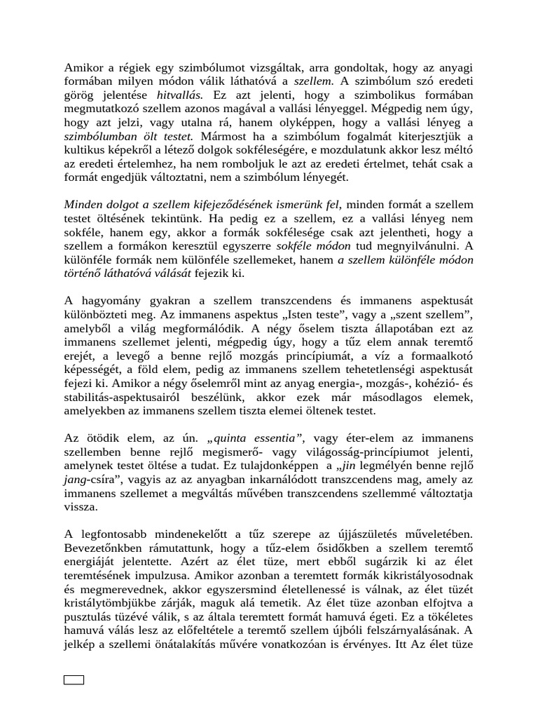 Jung, Szimbólum, Ego, Self, Isten | PDF