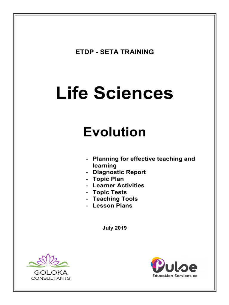 Evolution - Supplementary Manual | PDF | Evolution | Natural Selection