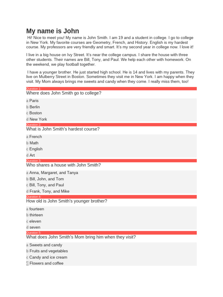 English First Level Step 2 | PDF