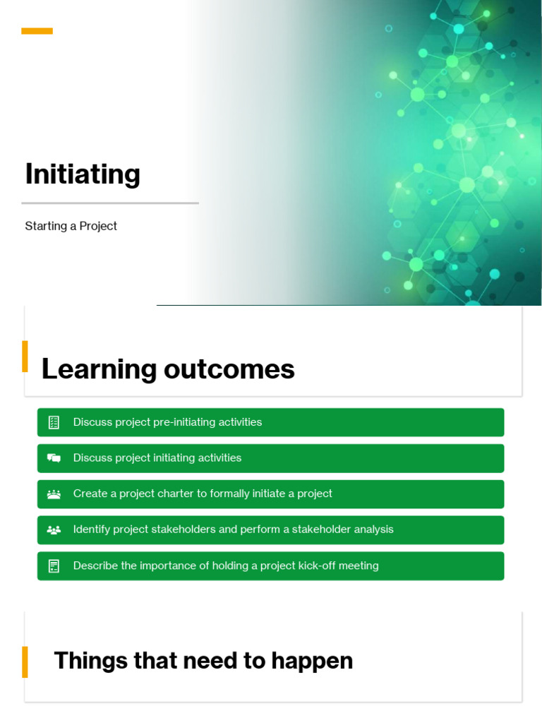 Project Initiation Essentials | PDF | Stakeholder (Corporate) | Risk