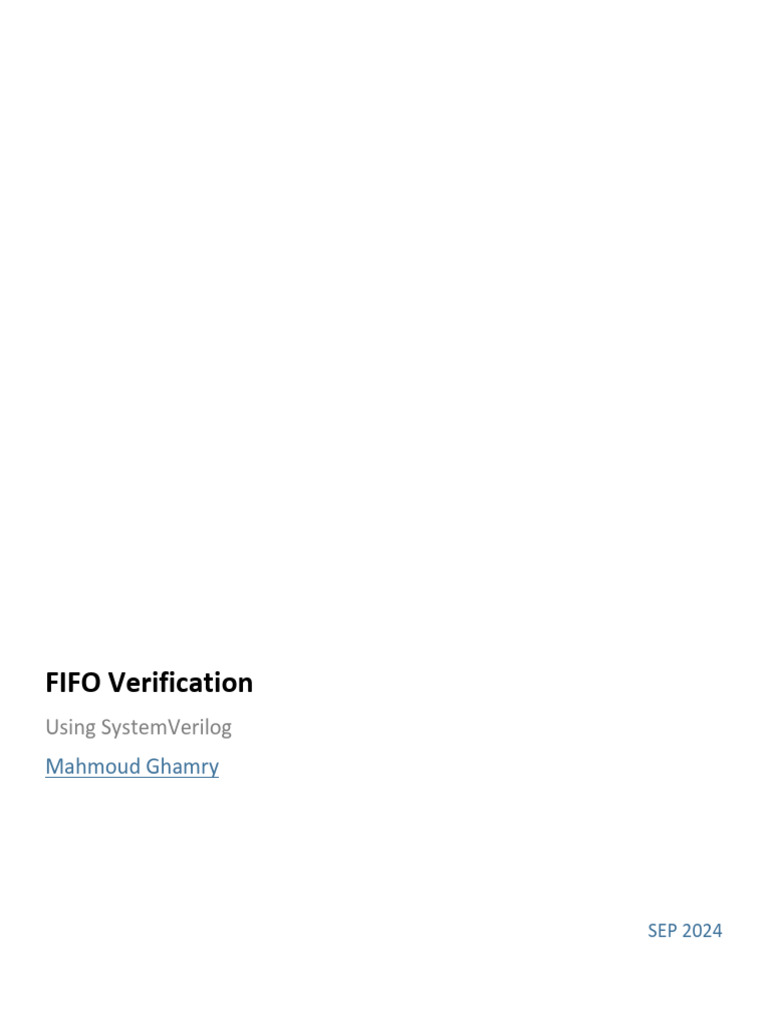 Mahmoud Ghamry Project1 Report | PDF | Pointer (Computer Programming) | Verification And Validation