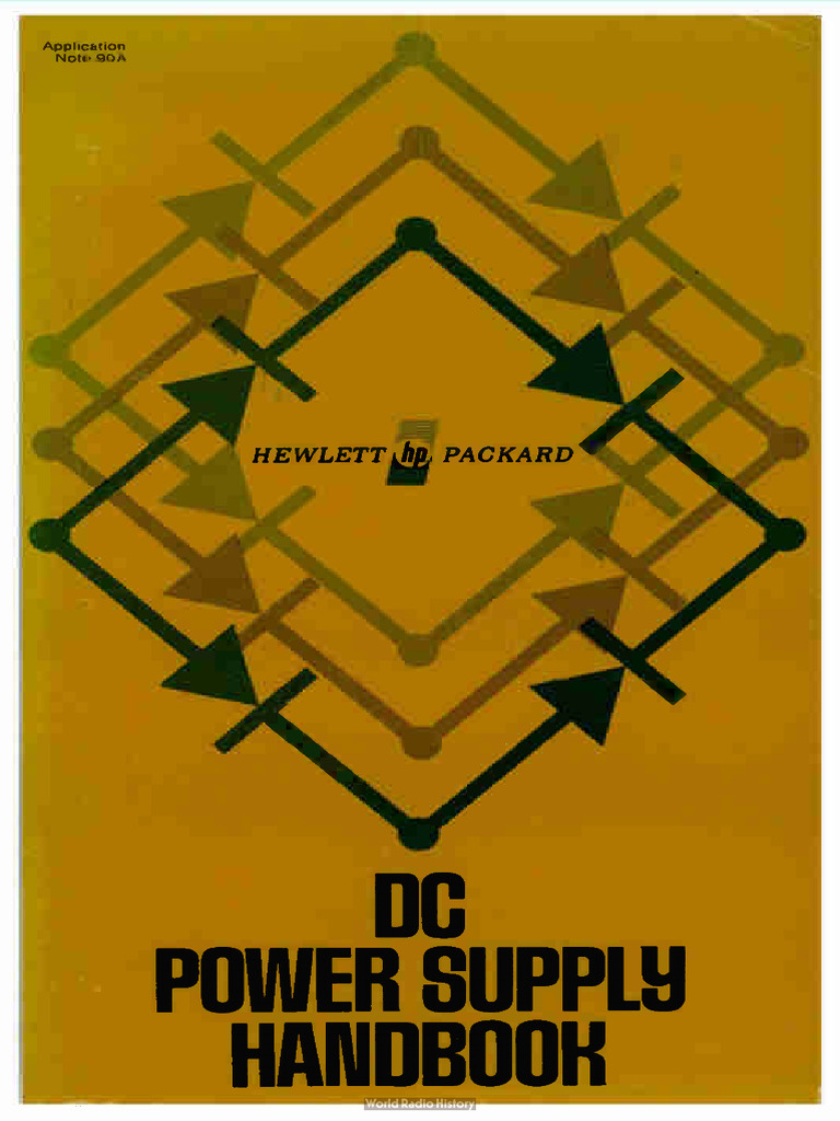 HP Power Supply Handbook 1970 | PDF | Power Supply | Rectifier