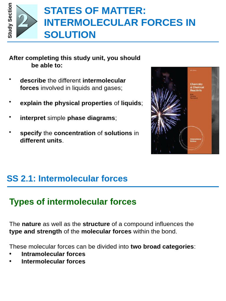 3 States of Matter 2022 | PDF | Intermolecular Force | Chemical Polarity