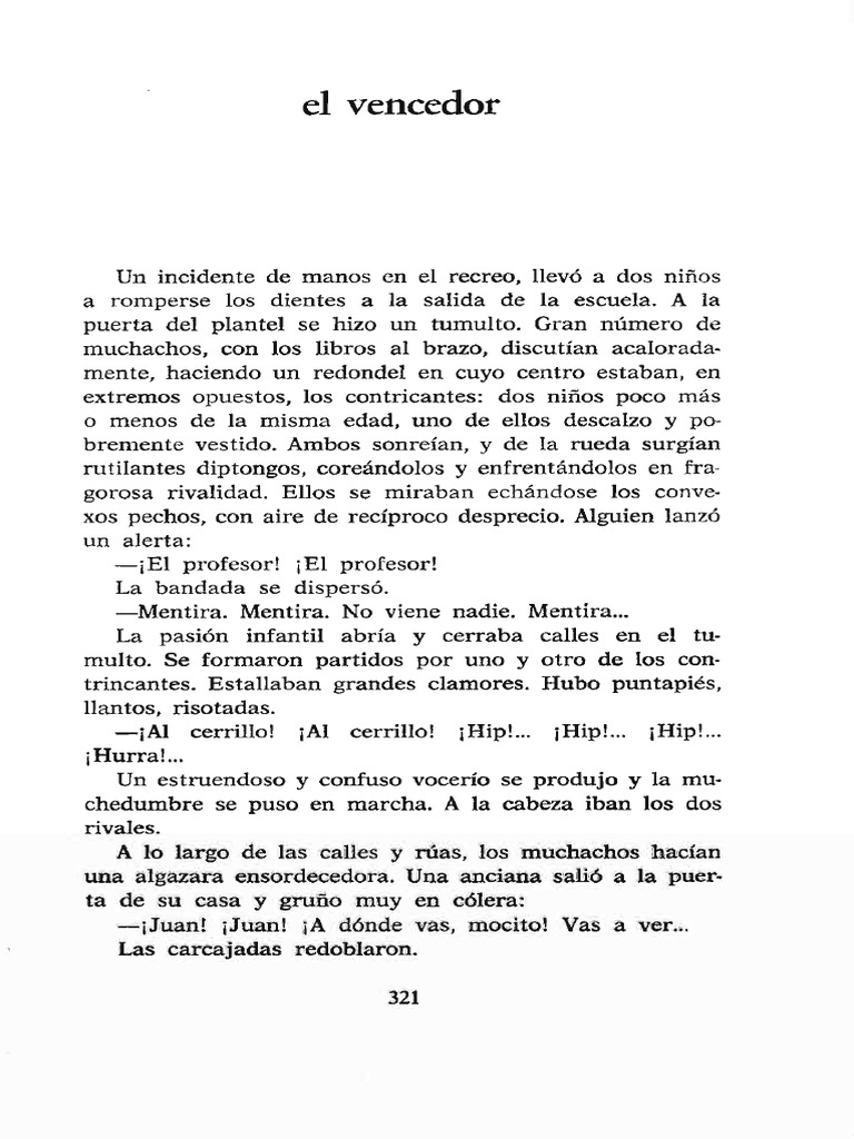 El Vencedor de Vallejo | PDF