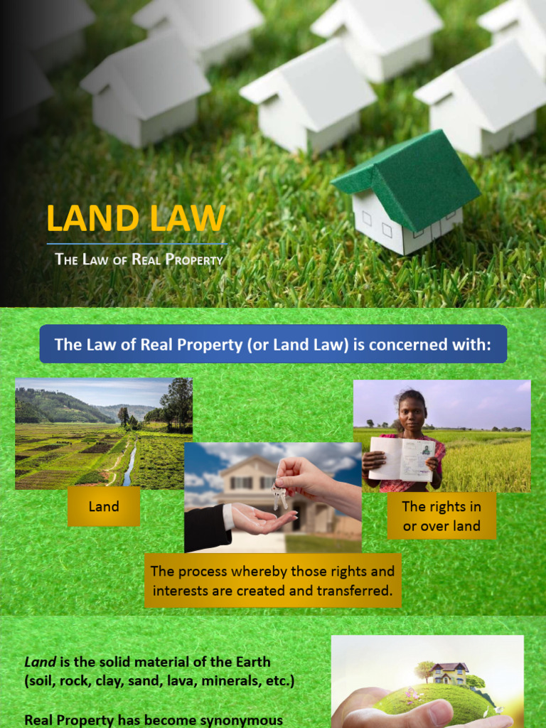 Land Law | PDF