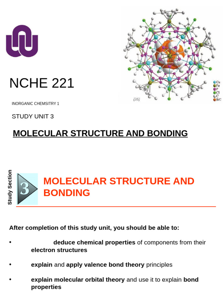 5 Molecular Structure 2024 | PDF | Molecular Orbital | Chemical Bond