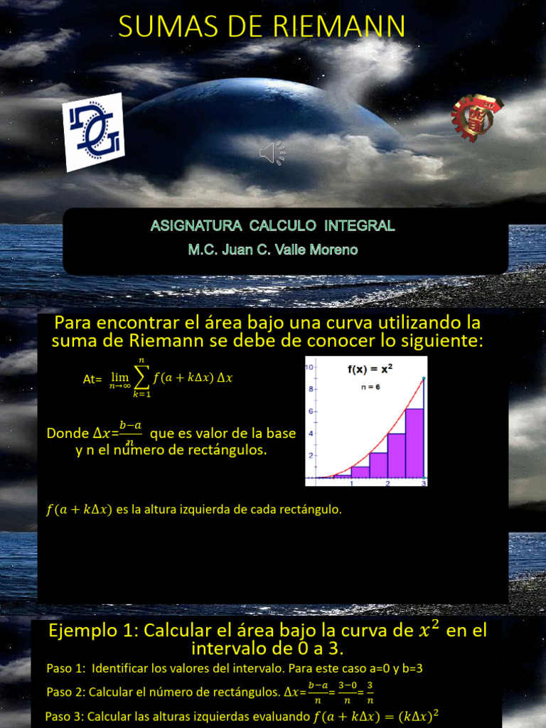 Cálculo de Áreas con Sumas de Riemann | PDF | Análisis matemático | Cálculo