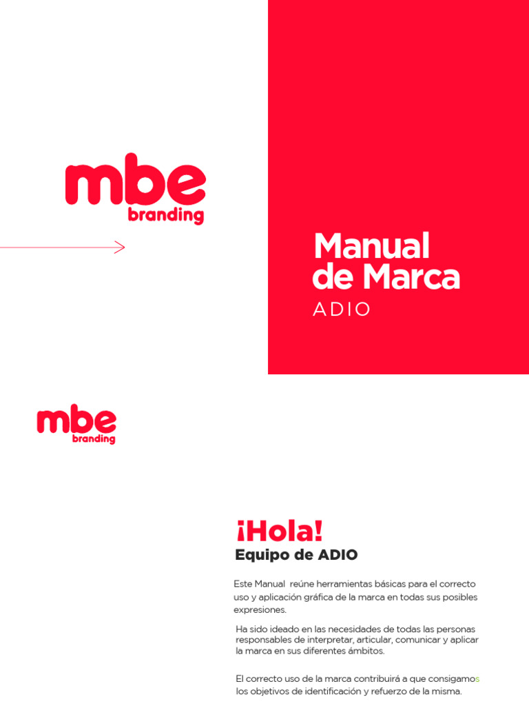 Manual Adio | PDF | Marca | Diseño gráfico