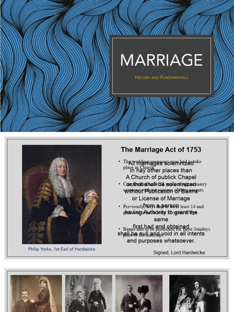 Marriage History and Definitions | PDF | Marriage | Wedding