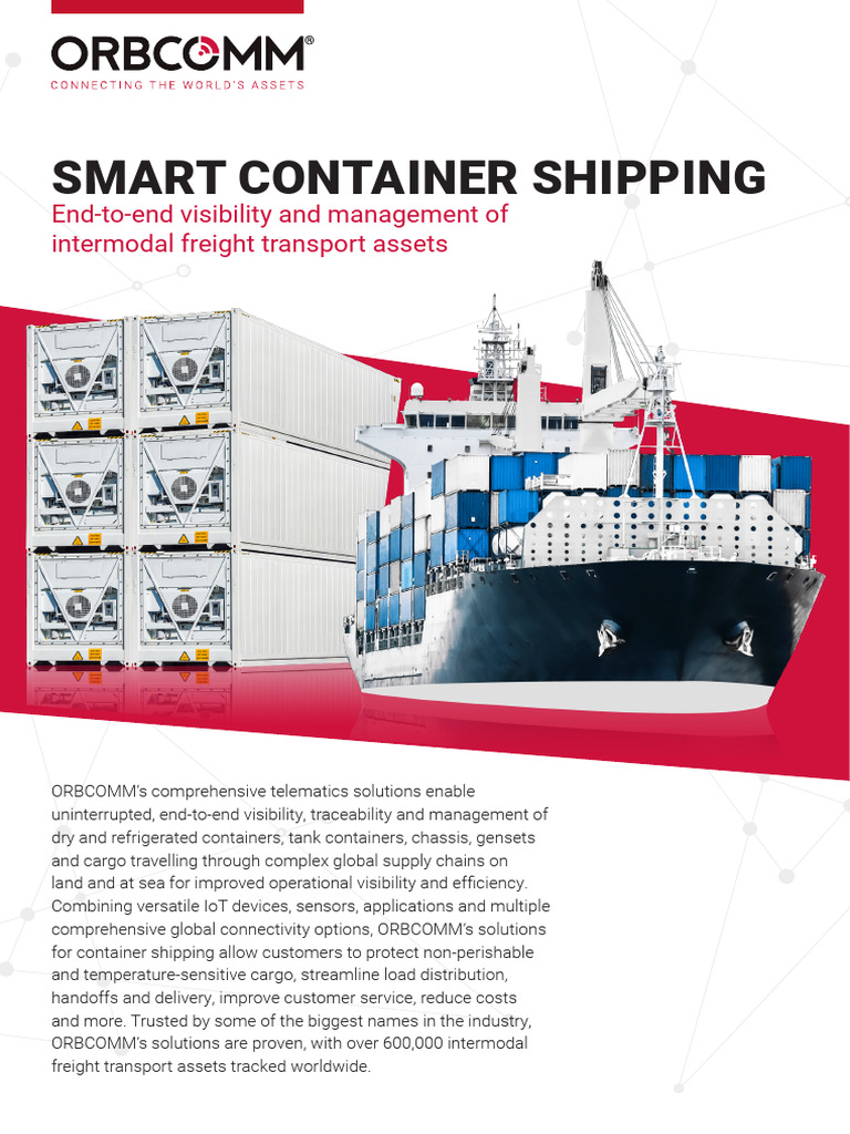 smart-container-shipping | PDF | Internet Of Things | Containerization