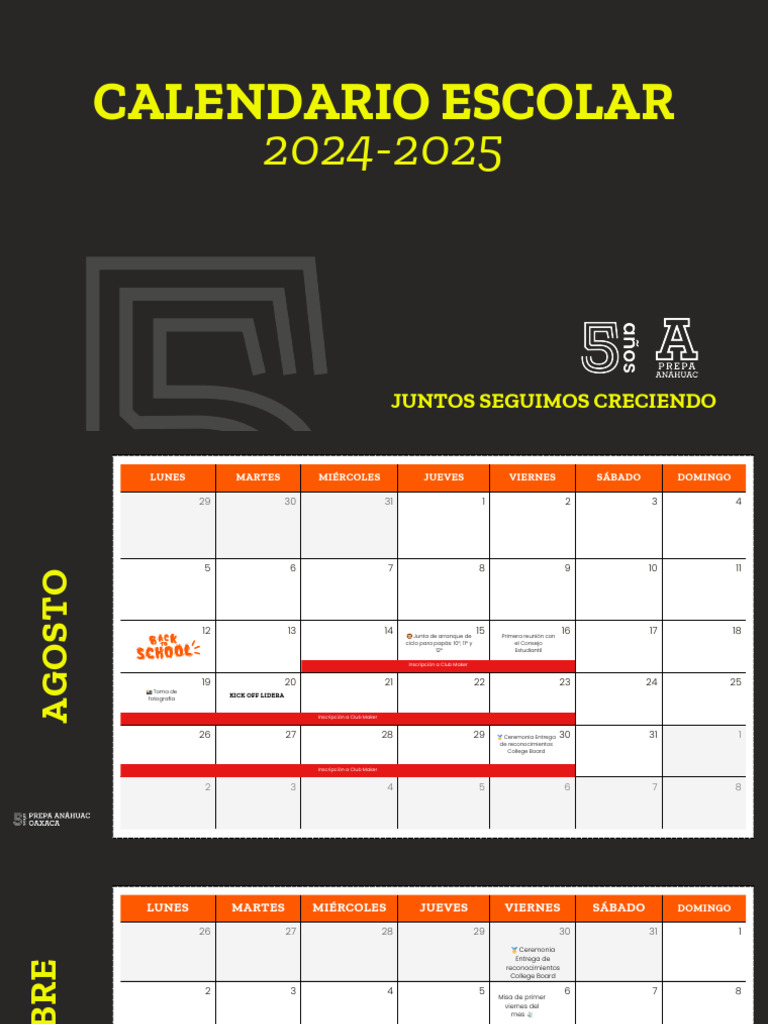 CALENDARIO 24-25 | PDF | Prestado | Calendario