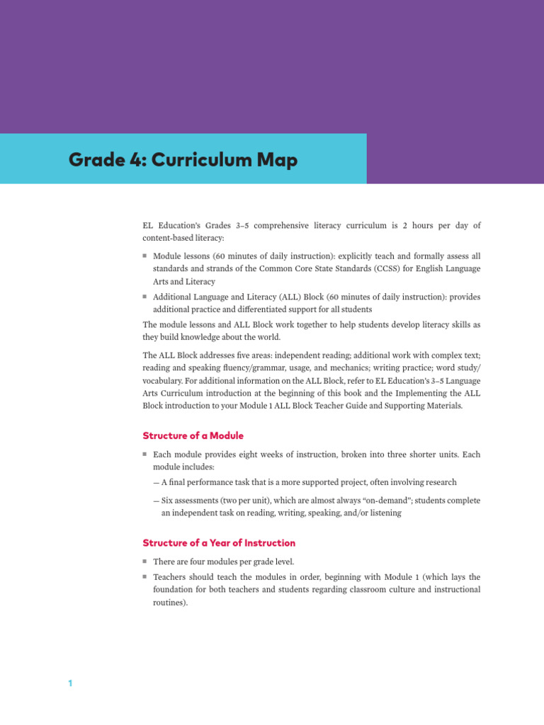 Curriculumtools Curriculummap-Grade4 072017 | PDF | English Grammar ...