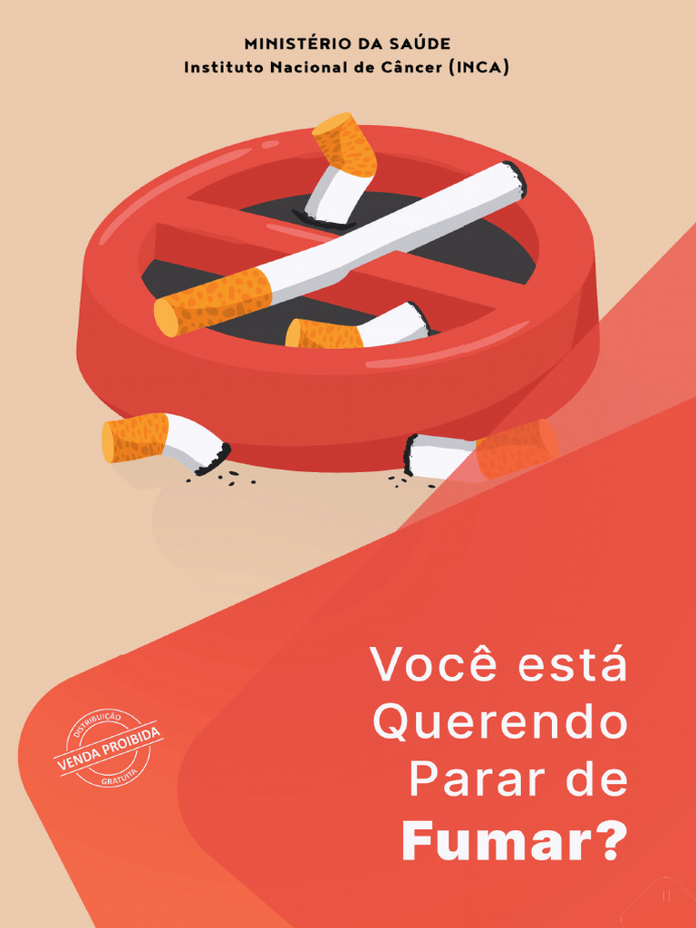 Cartilha Tabagismo | PDF | Tabagismo | Vício