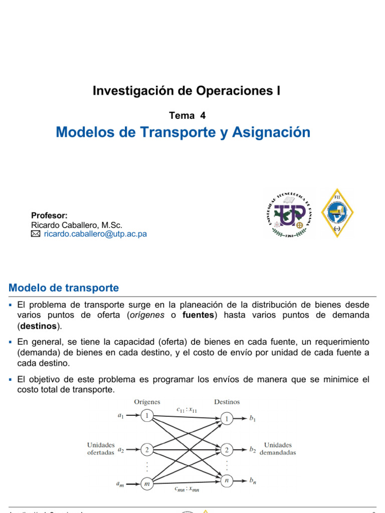 04_-_modelo_de_transporte_y_asignacion | PDF | Transporte ...