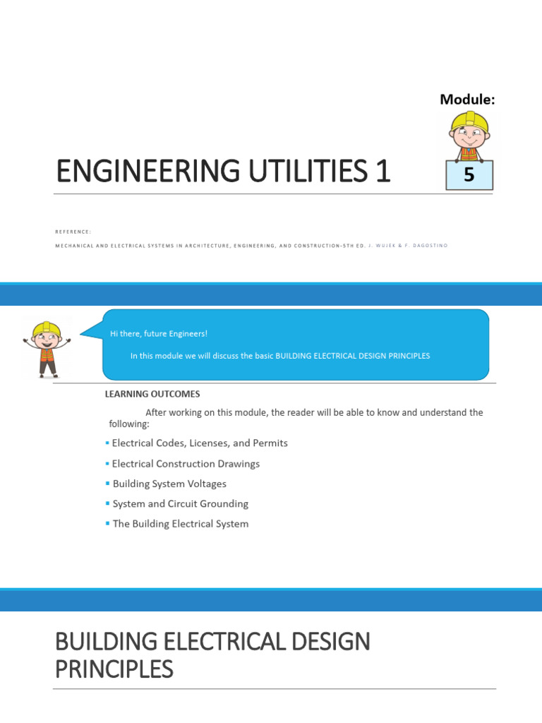 UTILITIES 1-M5 | PDF | Alternating Current | Electrical Wiring
