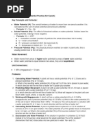 Water Potential Problems and Solutions | PDF | Sucrose | Water