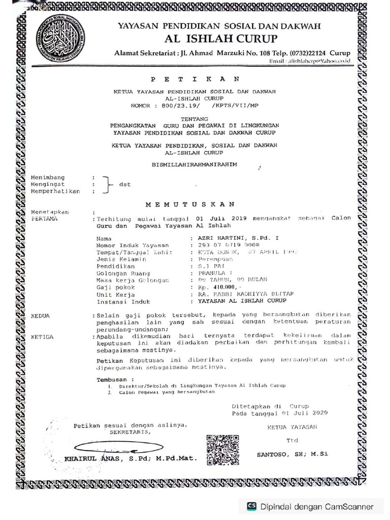 SK Azri Hartini - Compressed | PDF