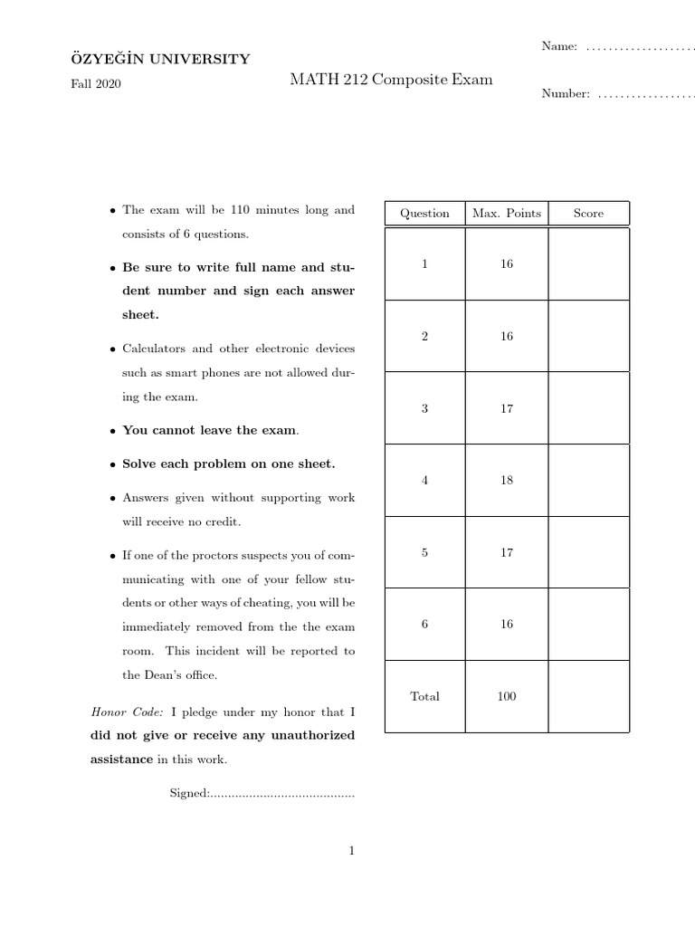 212 Fall 2020 Completion | PDF | Recurrence Relation | Mathematical Objects