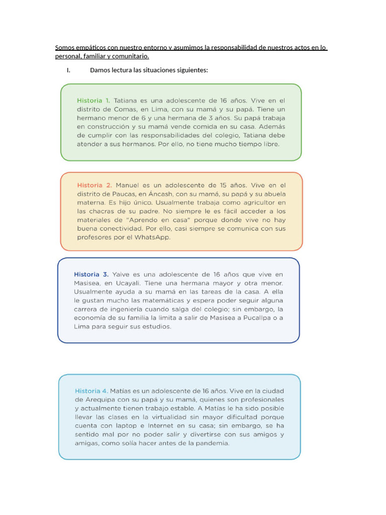 Ficha de Aprendizaje Nº01 | PDF