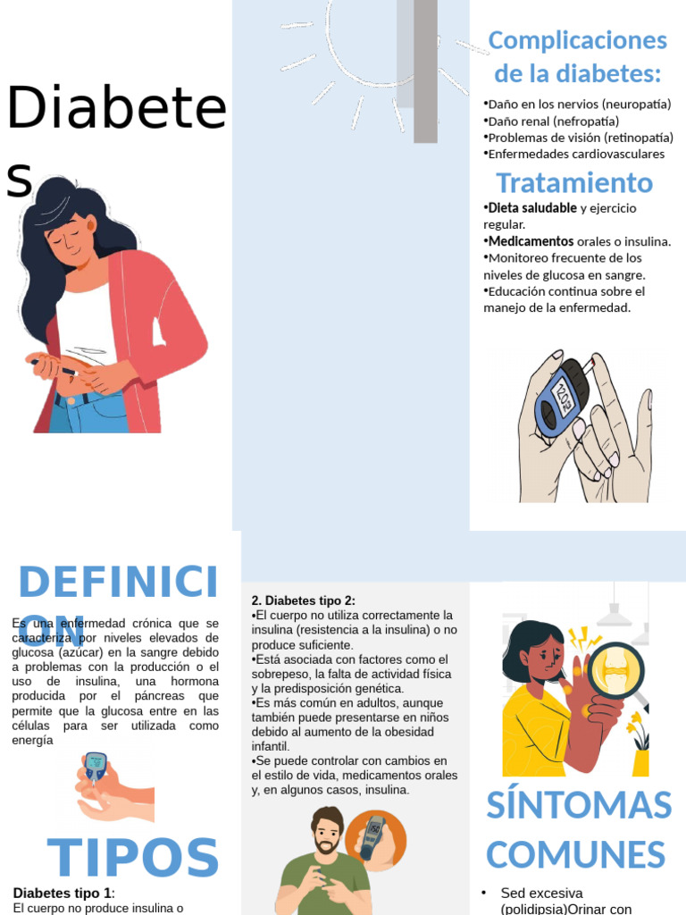 Triptico Formal | PDF | Diabetes | Medicina CLINICA