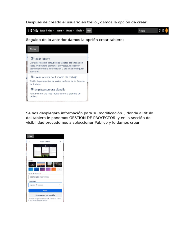 Trello | PDF | Métodos y materiales de enseñanza