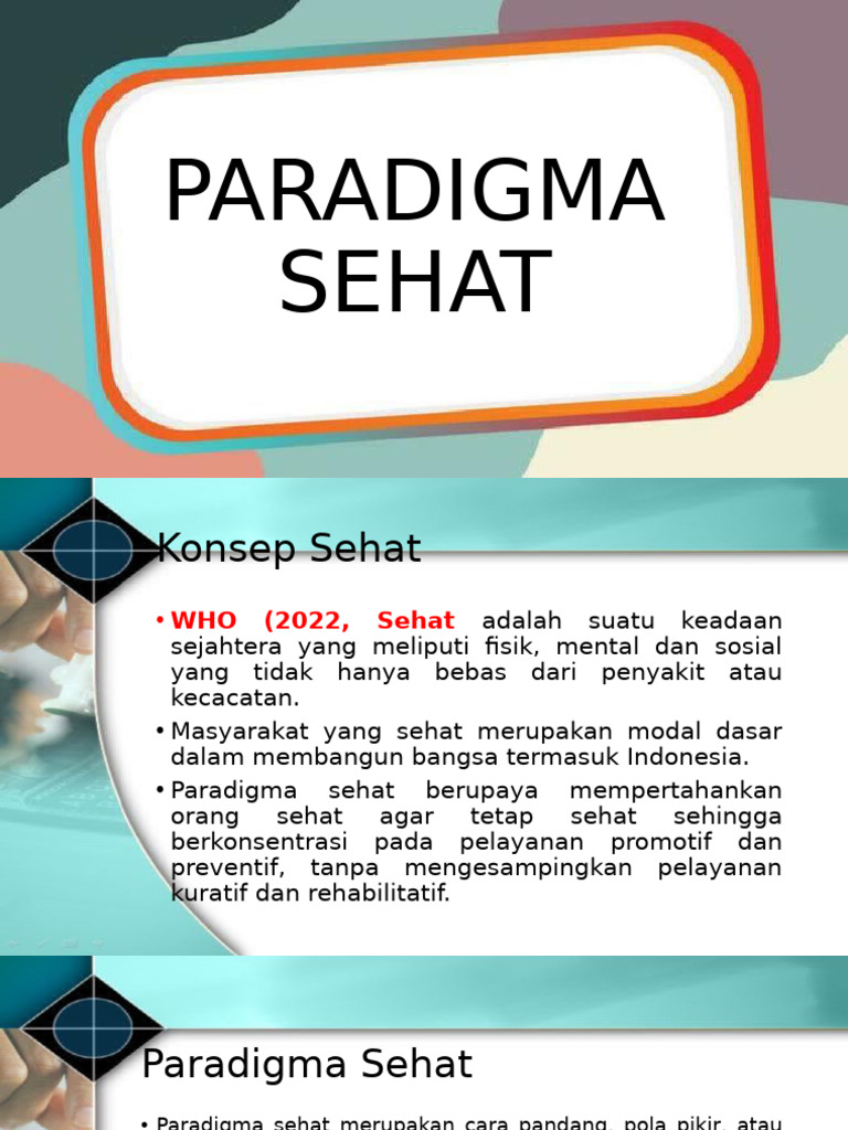 Paradigma Sehat | PDF