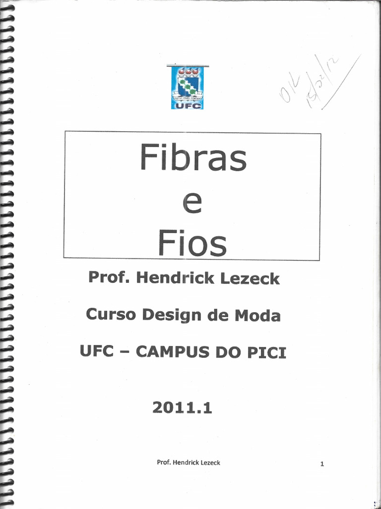 Fibras e Fios Cap1 | PDF