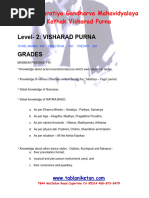 Doordarshan Dance Artist Audition Guidelines | PDF | Performing Arts