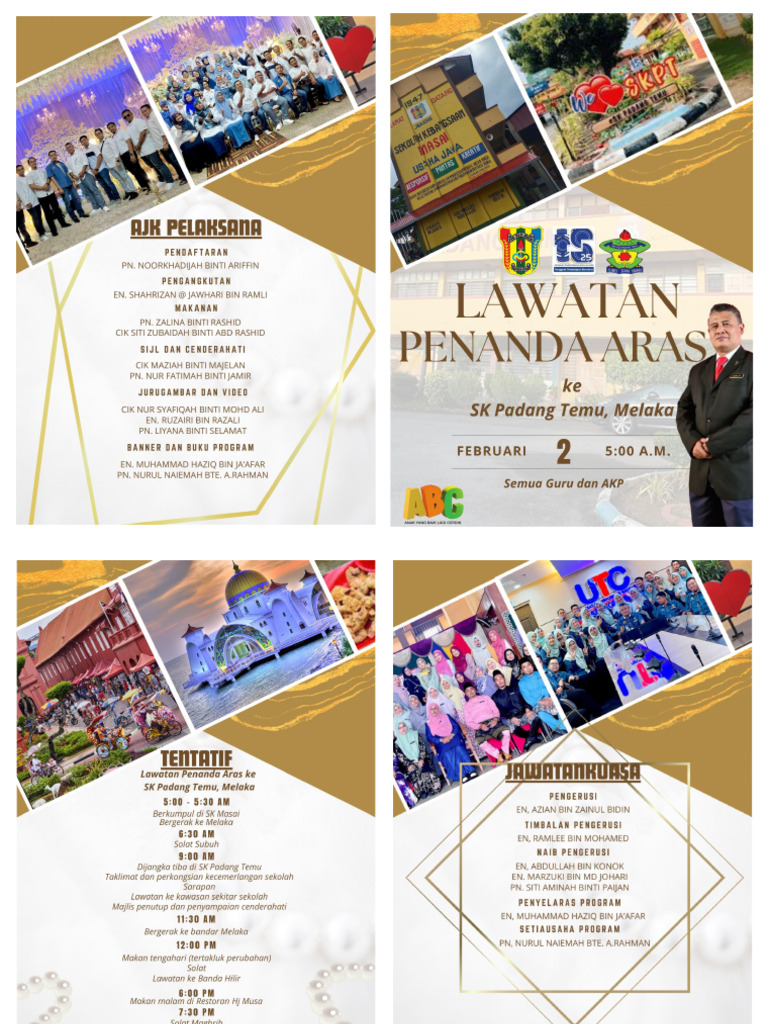 Buku Program Lawatan Penanda Aras Last | PDF