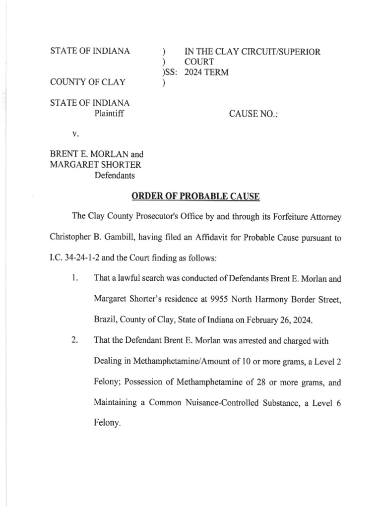Probable Cause Found - Order Issu | PDF | Criminal Law | Common Law