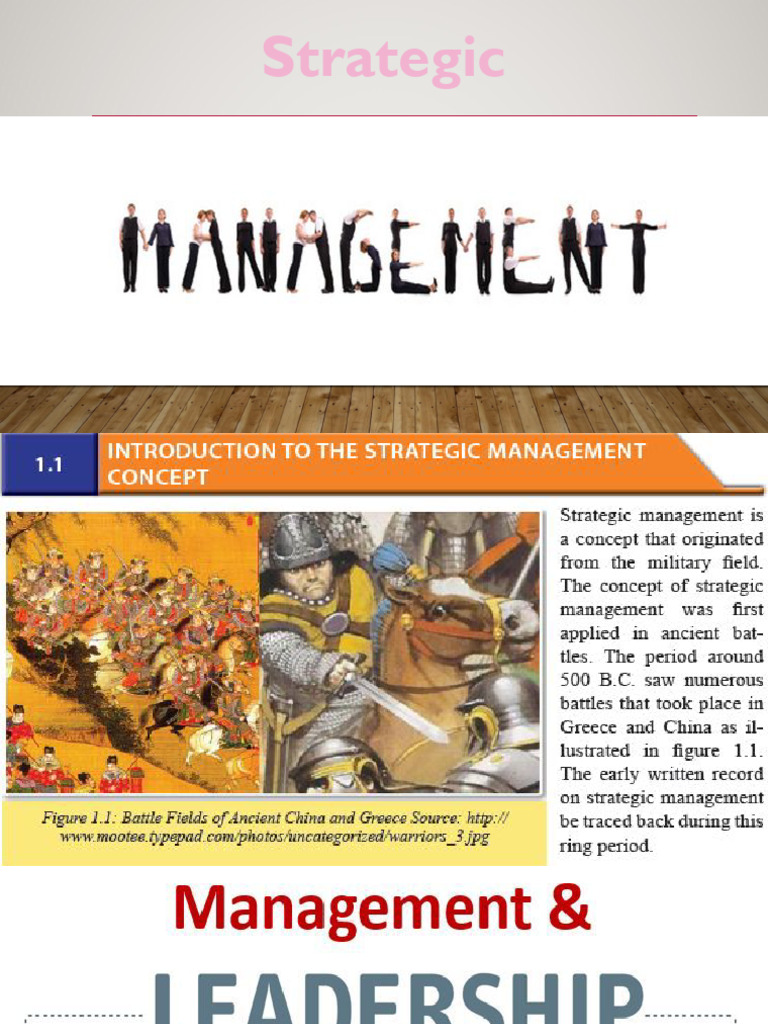 All Strategic Management.ppt | PDF | Performance Indicator | Organizational Structure