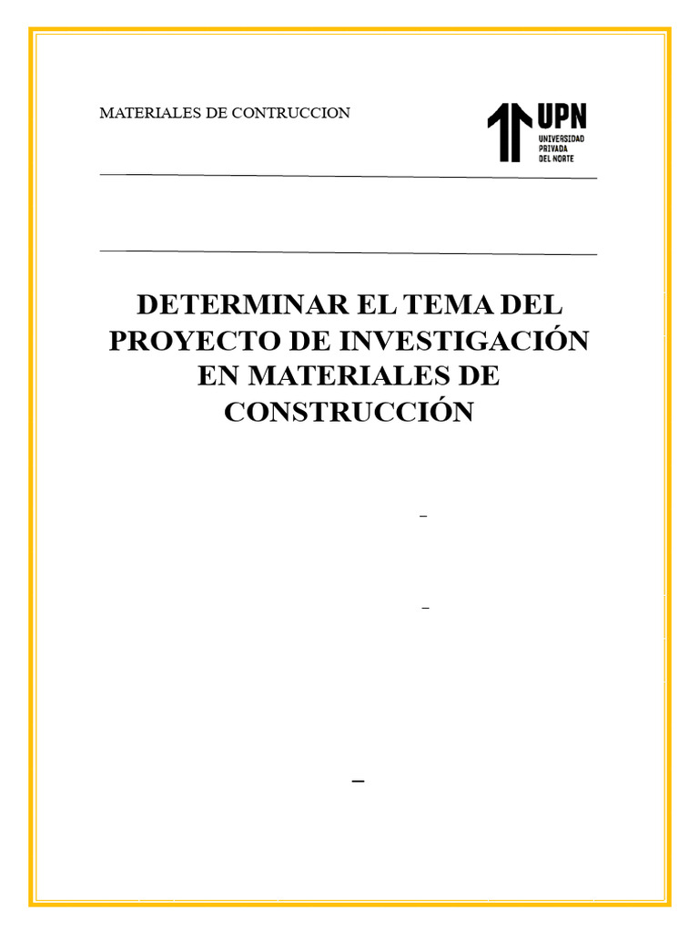 Temas de Proyecto Materiales de Construccion | PDF | Residuos | Reciclaje