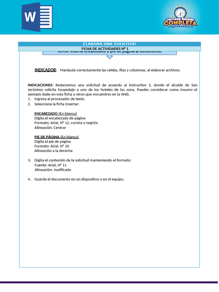 Ept1-U1-S2-Ficha de Actividad 1 | PDF