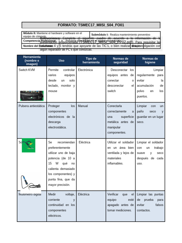 Tsmec17 Miisi S04 Fo01 | PDF | Tornillo | Ingenieria Eléctrica