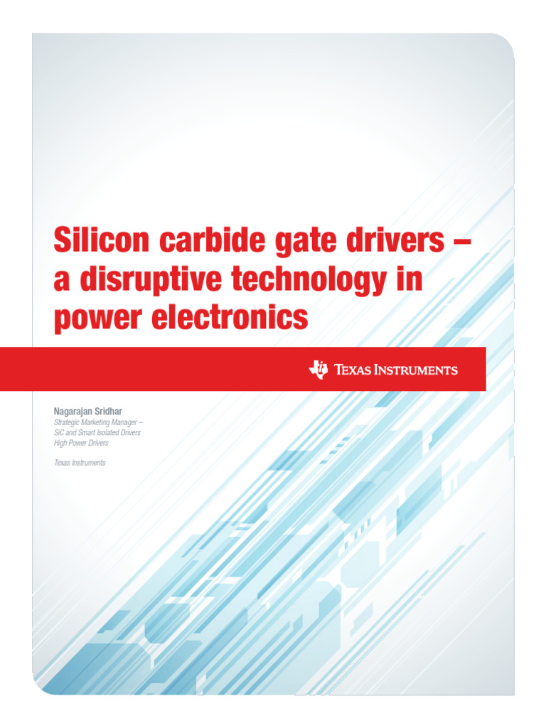 Carburo de silicio | PDF | Field Effect Transistor | Power Electronics