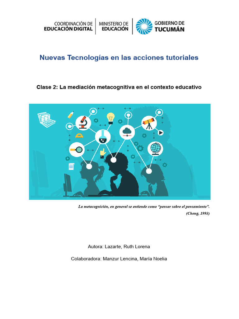 Clase 2 - Nuevas Tecnologías en las acciones tutoriales. | PDF ...
