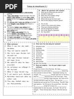 Was Were Text - Exercise | PDF