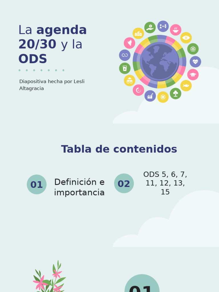 Agenda 2030 | PDF | Sustentabilidad | Saneamiento