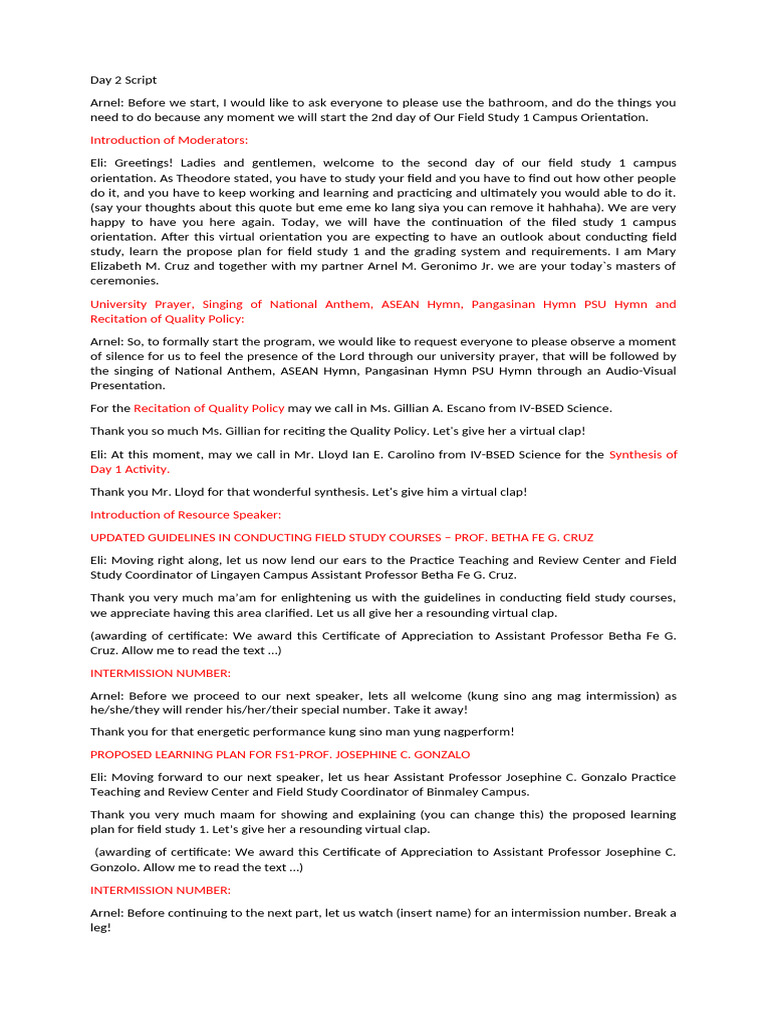 Final-Day-2-Script | PDF