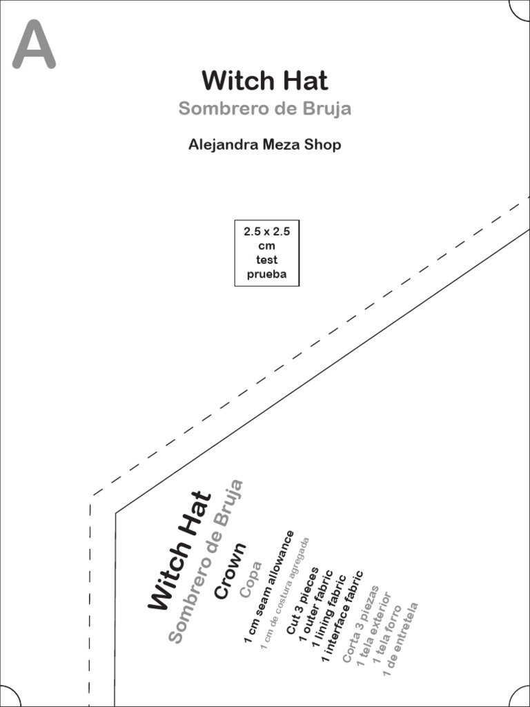 Witch Hat (Sombrero Bruja) | PDF
