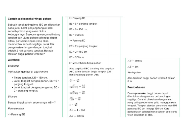Jawaban Menaksir | PDF