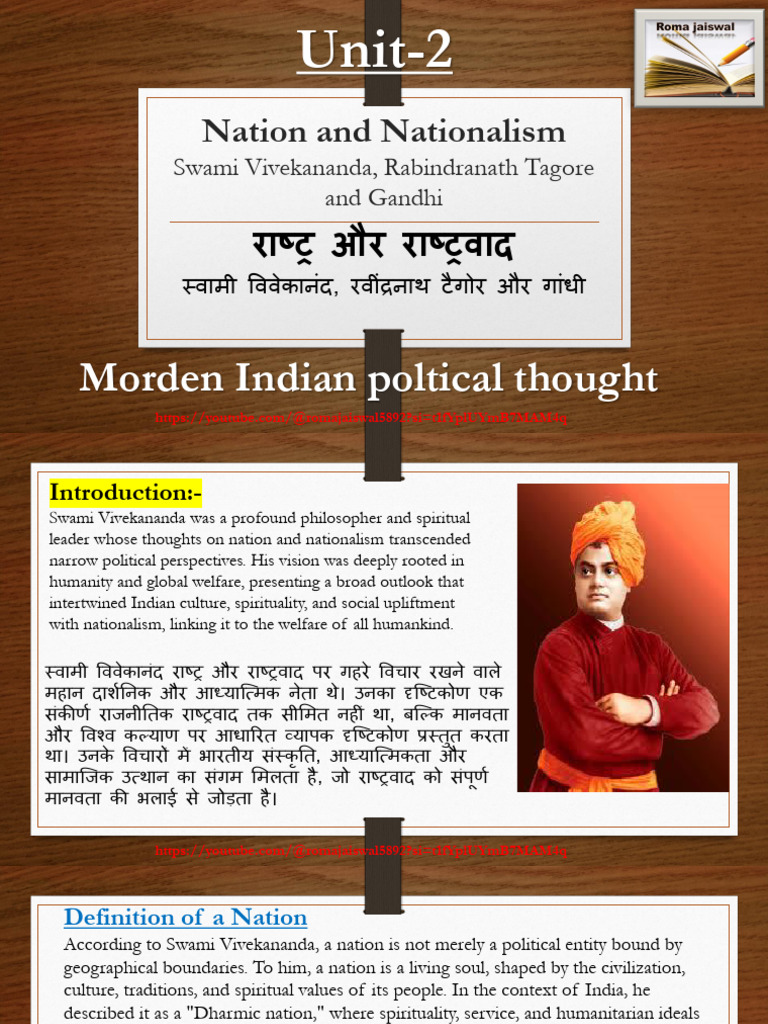 Unit-2 Nation and Nationalism | PDF