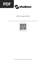 Action Plan Selg - 2025 | PDF | Learning