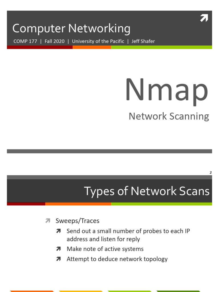 23-nmap | PDF | Port (Computer Networking) | Transmission Control Protocol