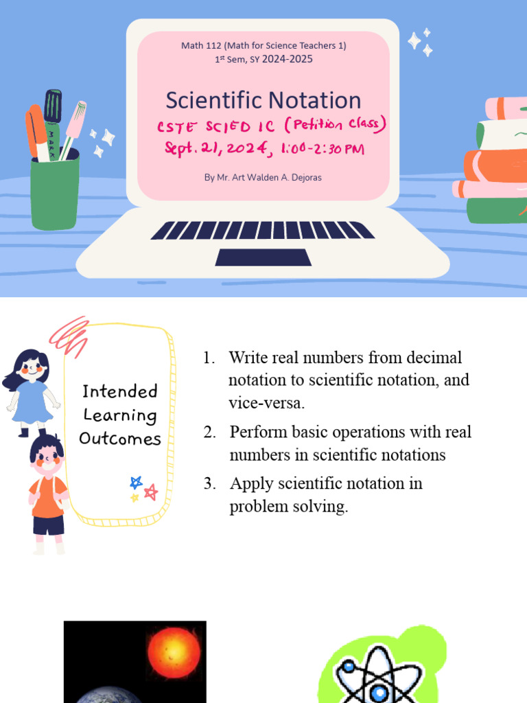 Scientific-Notation | PDF