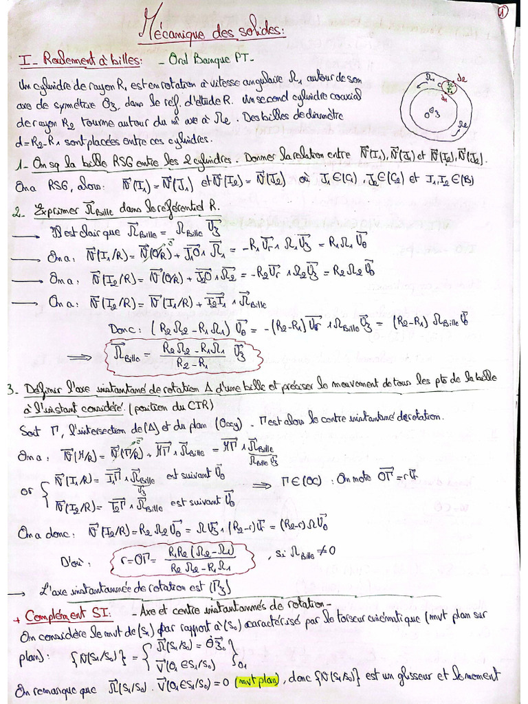 Mécanique Des Solides - Sélection de Probs | PDF